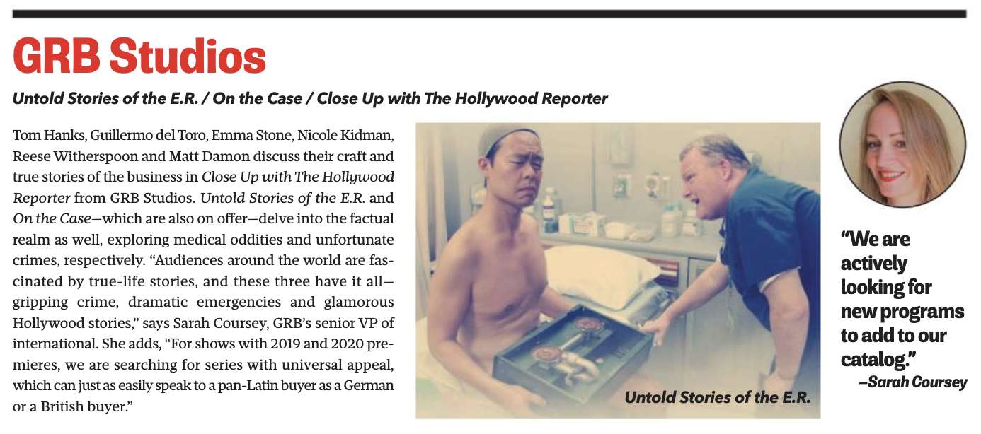 World Screen feature of GRB Studios - GRB Studio